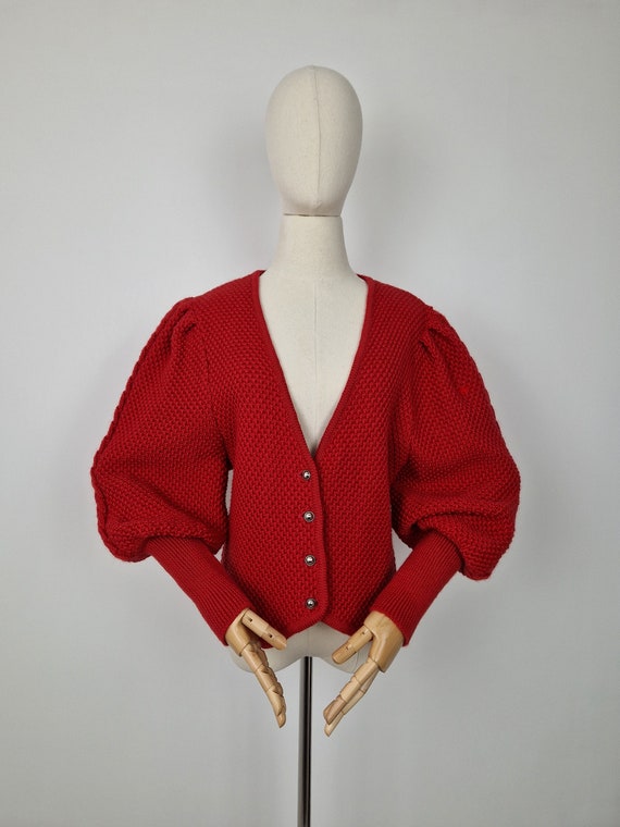 Vintage Austrian cottagecore puff sleeves pure new wo… - Gem