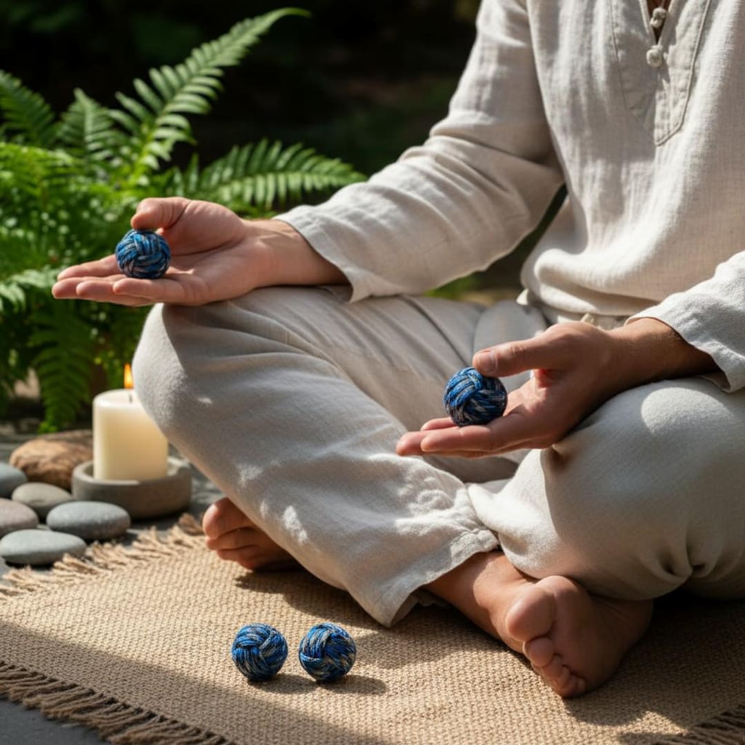 Monkey Fist Fidget Toy – Meditation Balls for Calm & Flow - Etsy