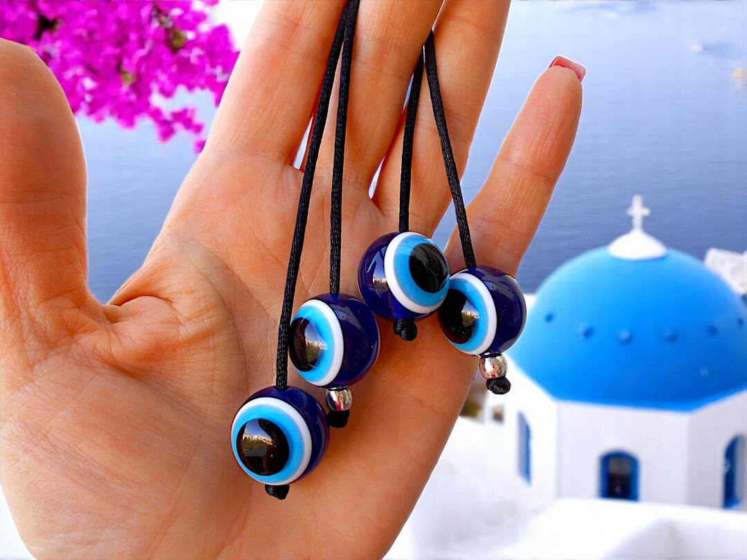 Evil Eye Begleri Fidget Toy | Greek Amulet Spinner | Pocket Beads for ...