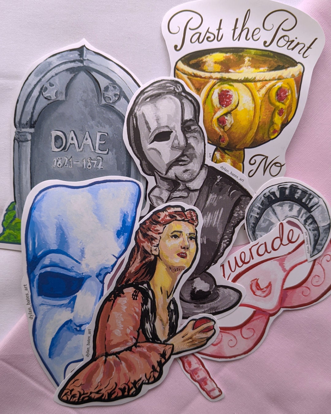 The Phantom of the Opera Sticker Set - Etsy