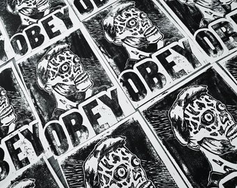 They Live Cosplay Print, Sci-fi Cosplay. Alien - Etsy