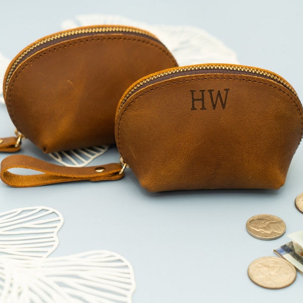 Leather Coin Case - Etsy