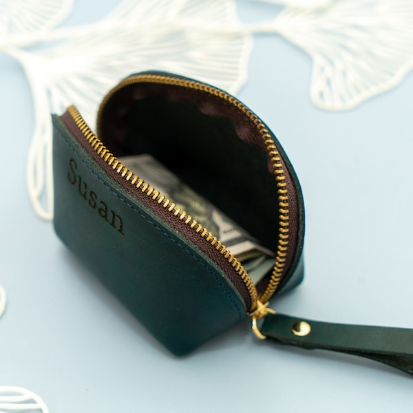 Small Leather Purse - Etsy