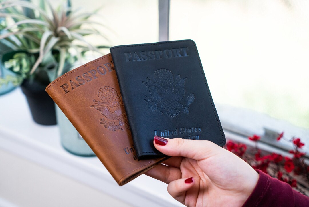 Groomsmen Gifts, Personalized Passport Cover, Leather Passport Holder ...