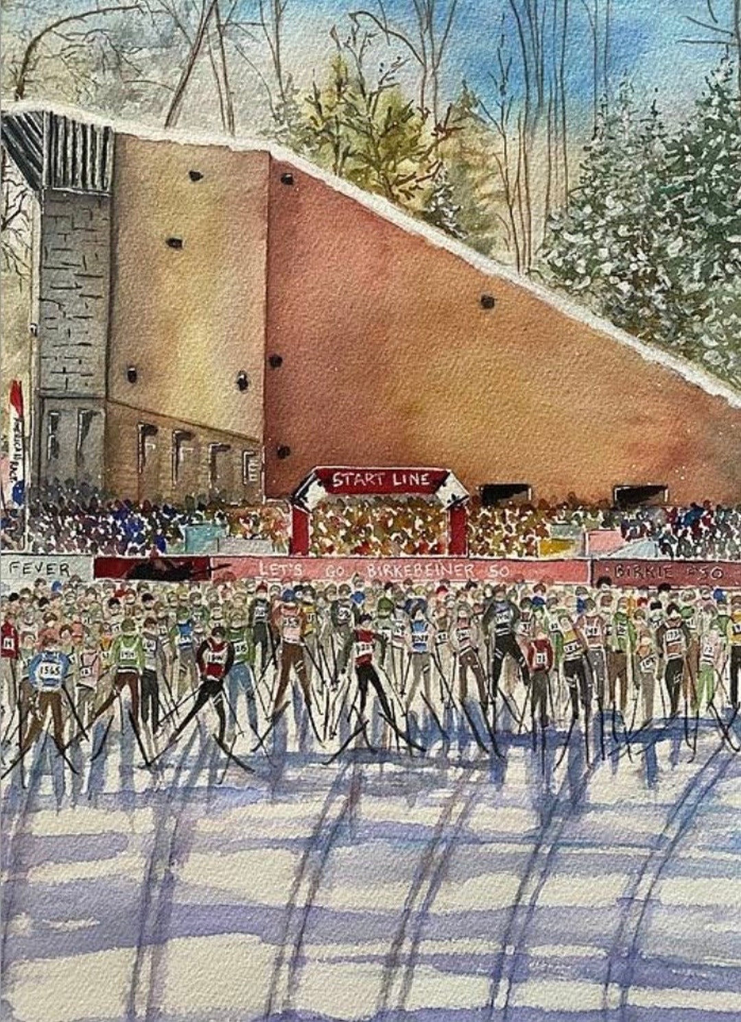 American Birkebeiner Start Line - Etsy