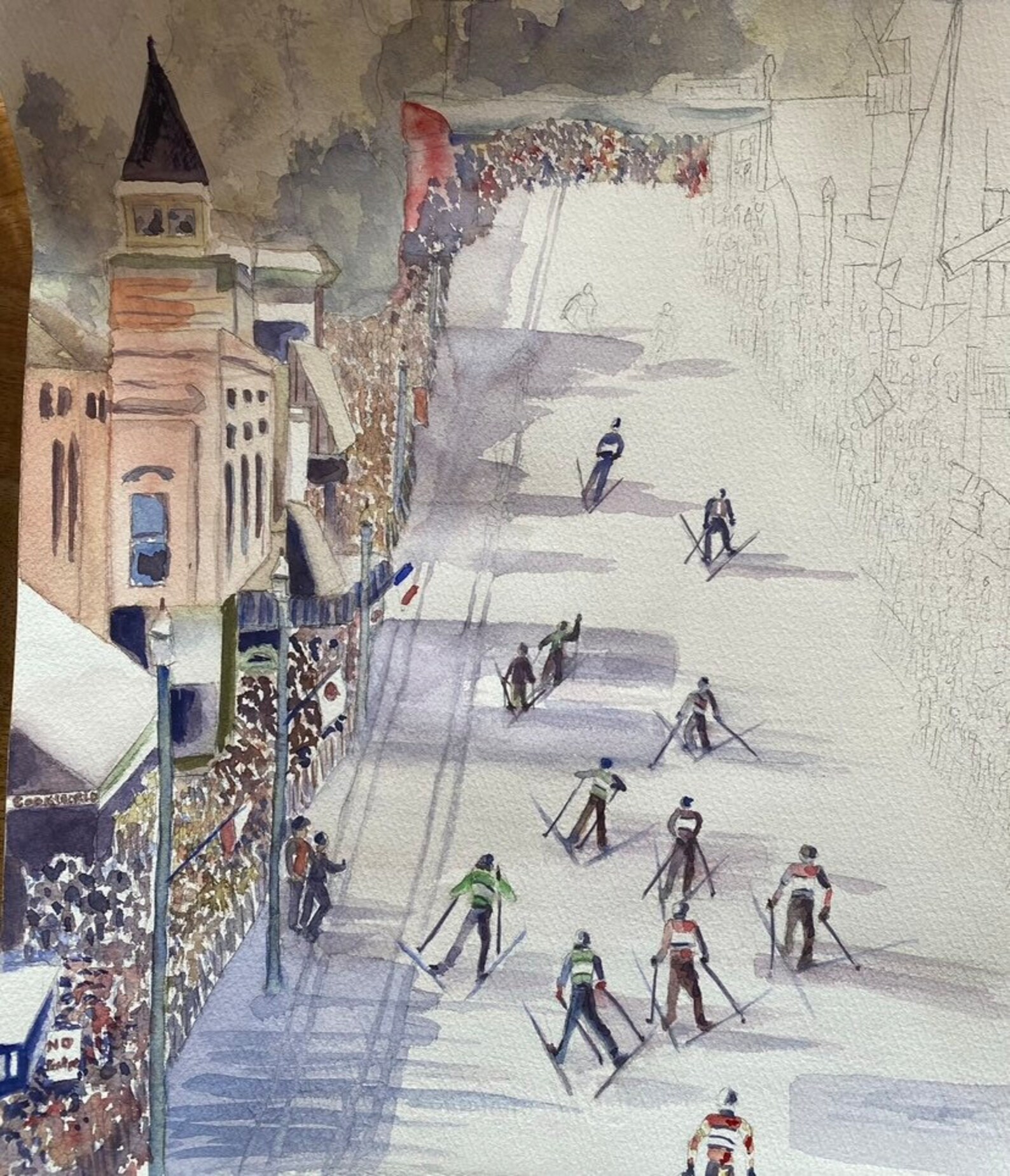 Birkie Finish Line - Etsy