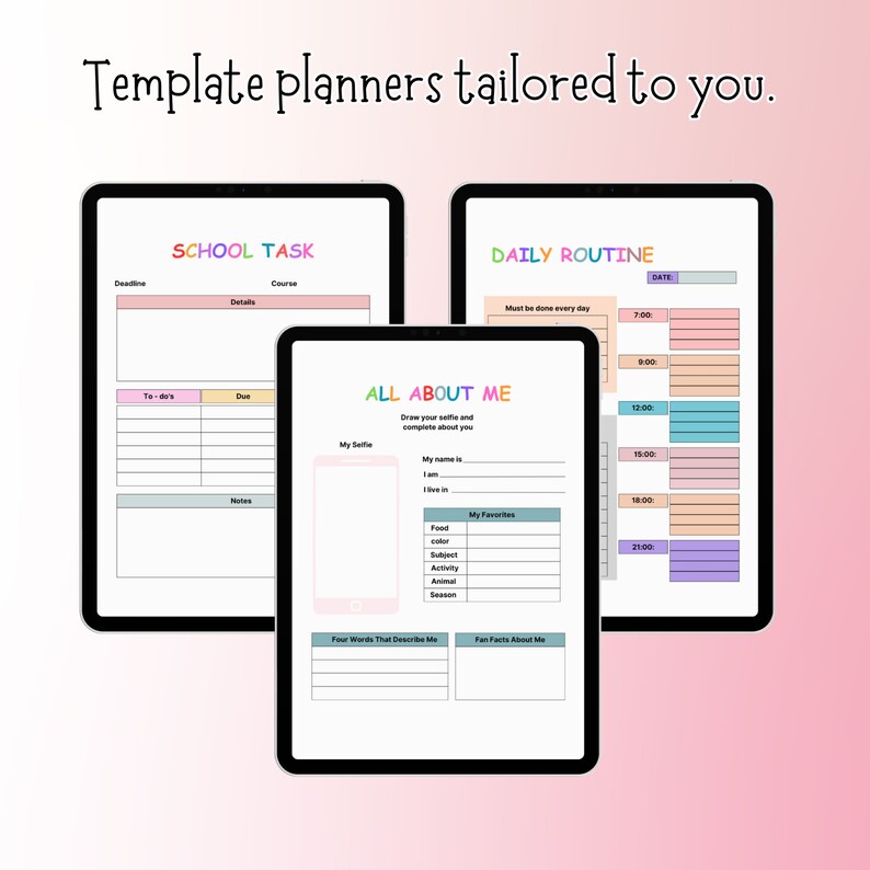 20242025 Homeschool Digital Planner, Academic Planner, Teacher Planner ...