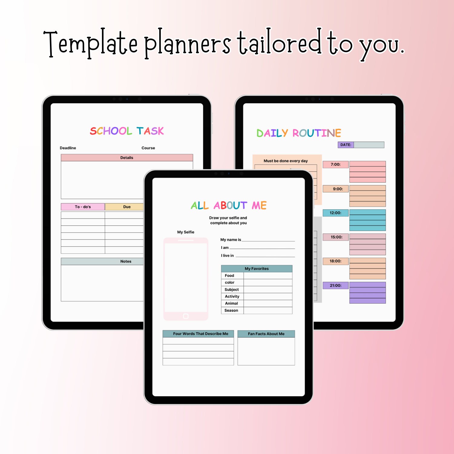20242025 Homeschool Digital Planner, Academic Planner, Teacher Planner ...