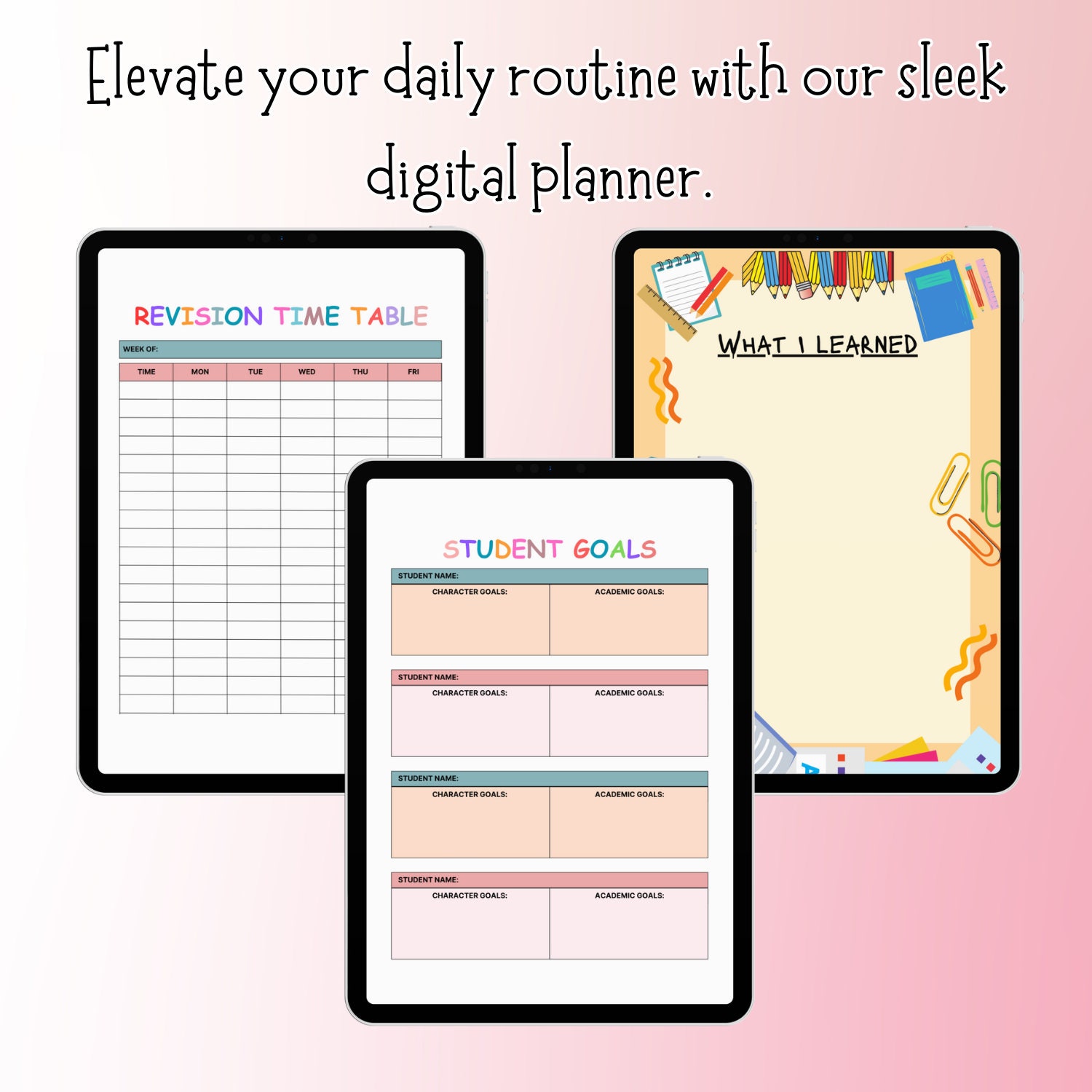 20242025 Homeschool Digital Planner, Academic Planner, Teacher Planner ...