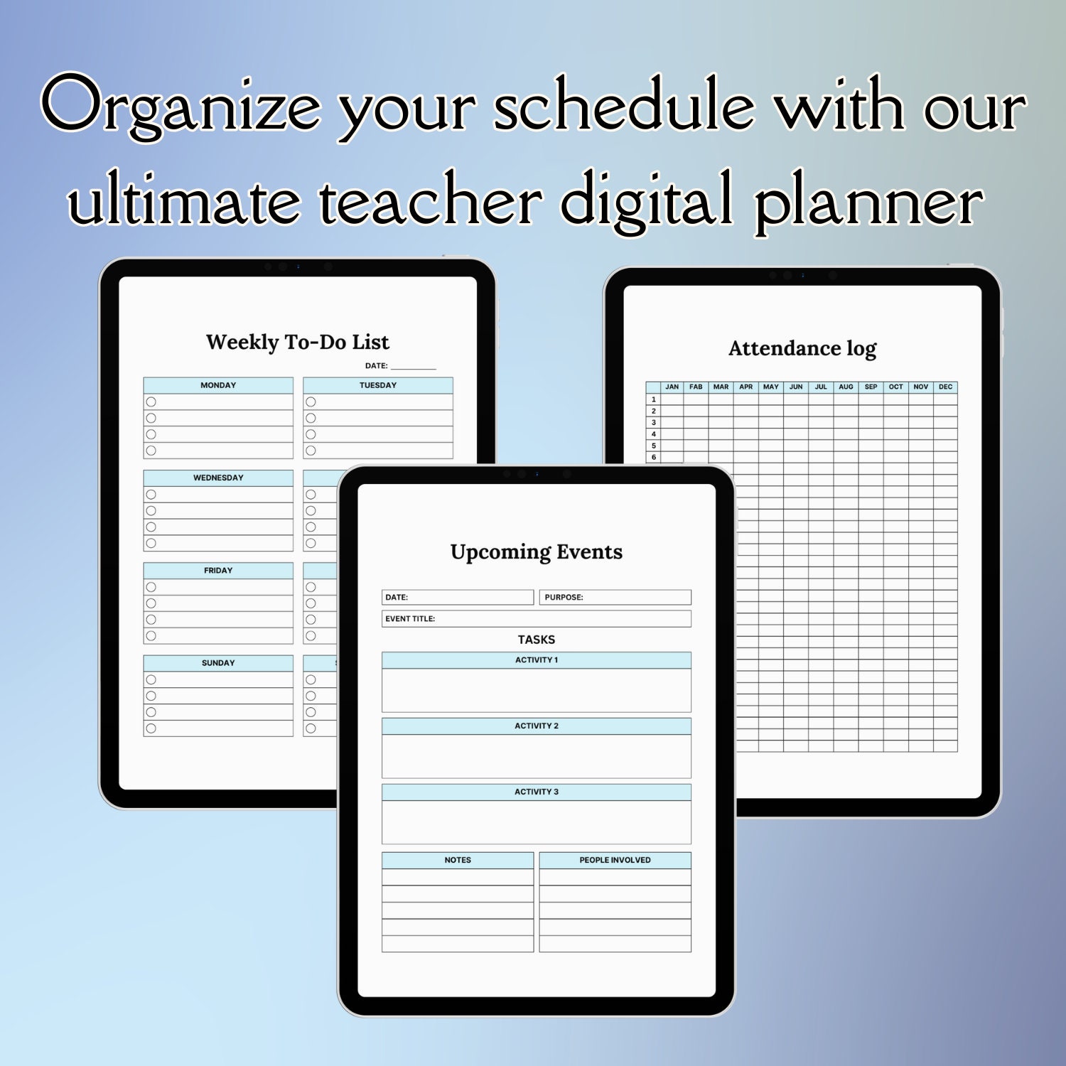 2024+2025 Ultimate Teacher Planner, Academic Planner, Academic Planner ...