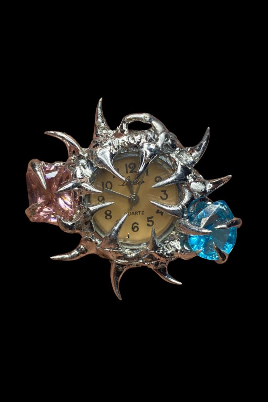 Spiky Soldering Watches Pendant, Gothin Pendant - Etsy