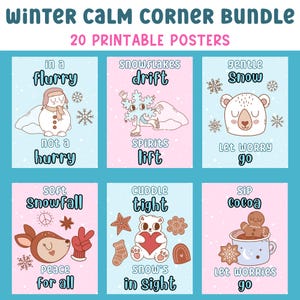 Winter Classroom Bundle, Winter Bulletin Boards, Winter Classroom Decor ...