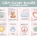Retro Classroom Theme, Calm Corner Poster Printable, Nature Theme ...
