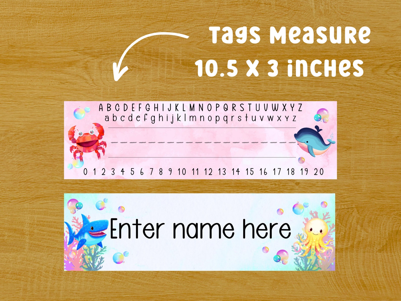 Under the Sea Classroom Decor Ocean Theme Class Canva Name - Etsy