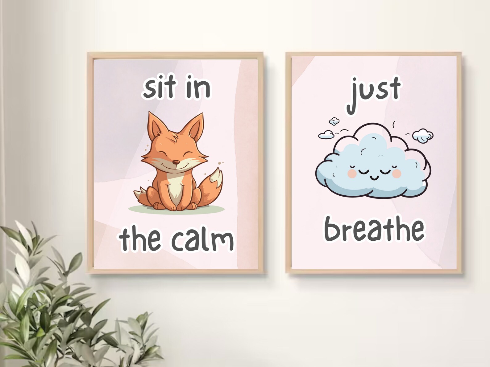 Retro Classroom Theme, Calm Corner Poster Printable, Nature Theme ...