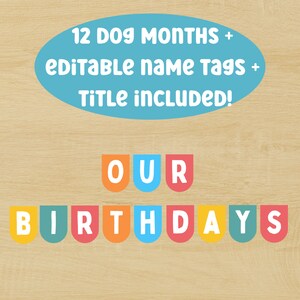 Dog Classroom Decor, Dog Classroom Theme, Classroom Birthdays, Dog ...