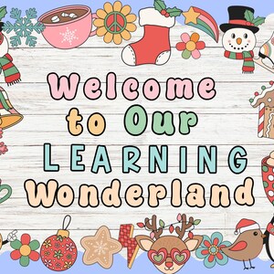 Winter Classroom Bundle, Winter Bulletin Boards, Winter Classroom Decor ...