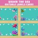 Under the Sea Classroom Decor, Ocean Classroom Theme, Birthday Bulletin ...