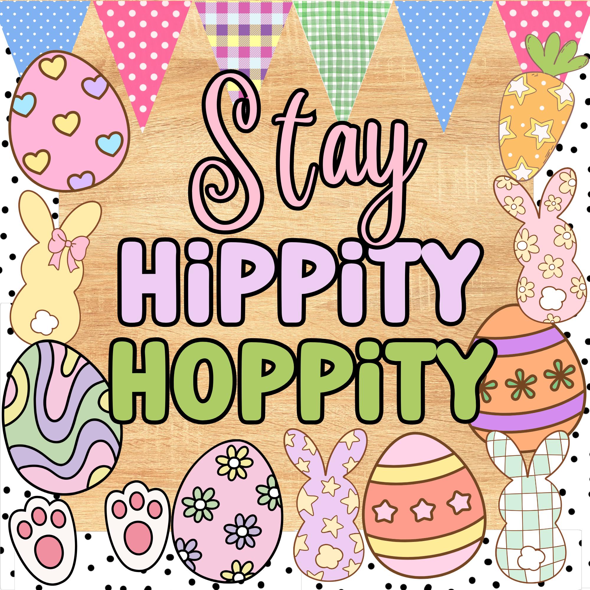 Spring Bulletin Board Kit, Easter Bulletin Boards, Groovy Classroom ...