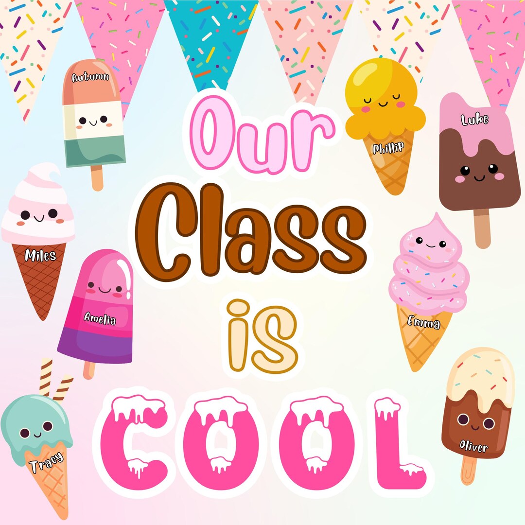 New School Year Bulletin Board Kit, Summer Bulletin Boards, Summer ...