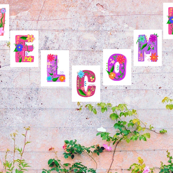 Welcome Letters - Etsy