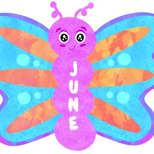 Butterfly Birthday Display, Printable Classroom Birthday Chart ...