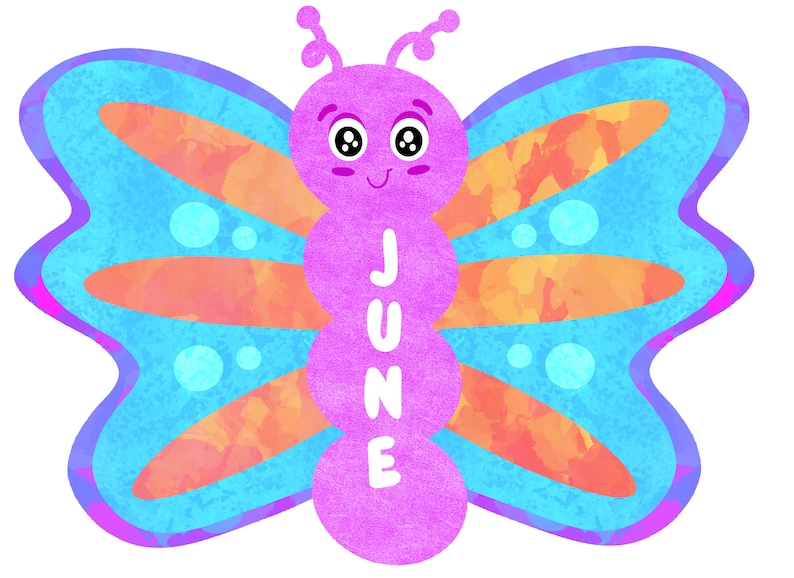 Back to School Classroom Bulletin Board, Butterfly Birthday Display ...