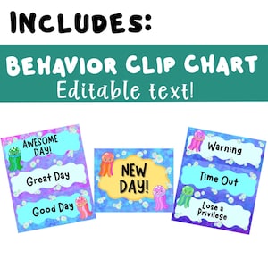 Ocean Classroom Decor Bundle, Under the Sea Classroom Theme, Printable ...