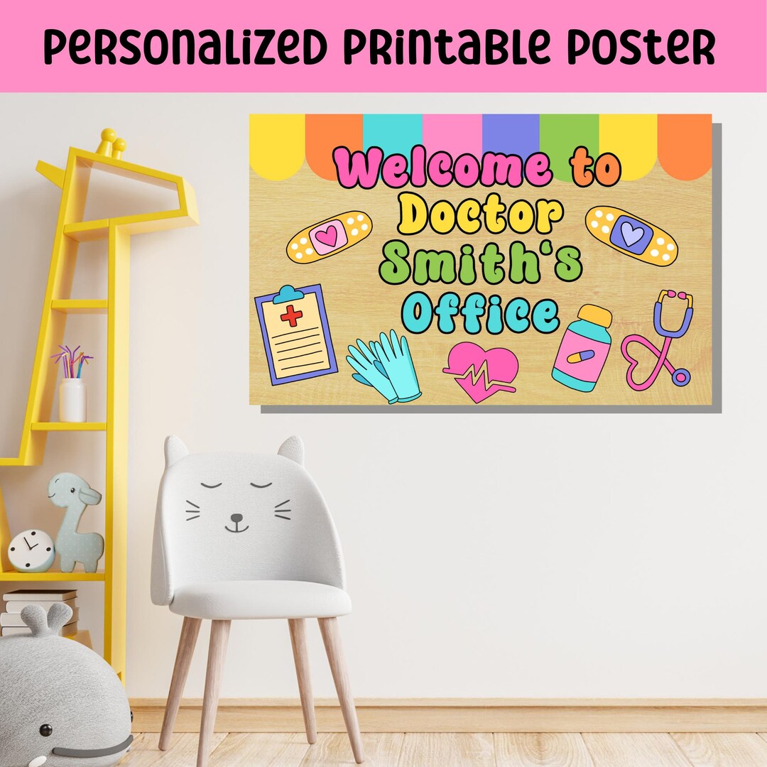 Pediatrician Office Decor, Doctors Office Wall Art, Doctors Office ...