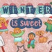 Winter Bulletin Board Kit, Christmas Classroom Door Decor, Winter ...