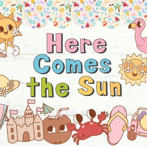 Here Comes the Sun Bulletin Board Kit, End of Year Bulletin Board ...