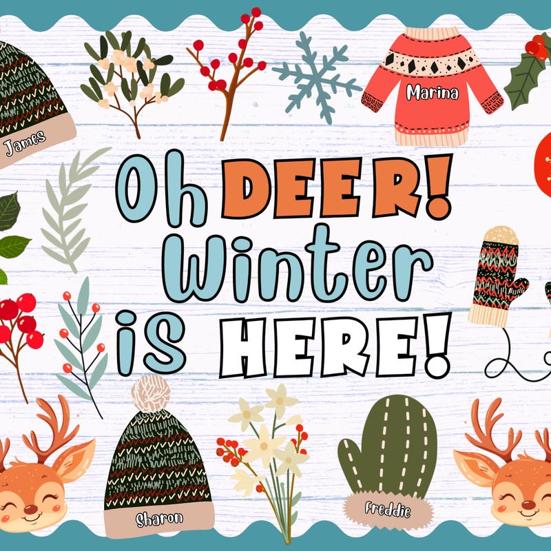 Oh Deer Bulletin Board - Etsy