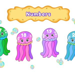 Under the Sea Classroom Decor, Ocean Class Decor, Classroom Number ...