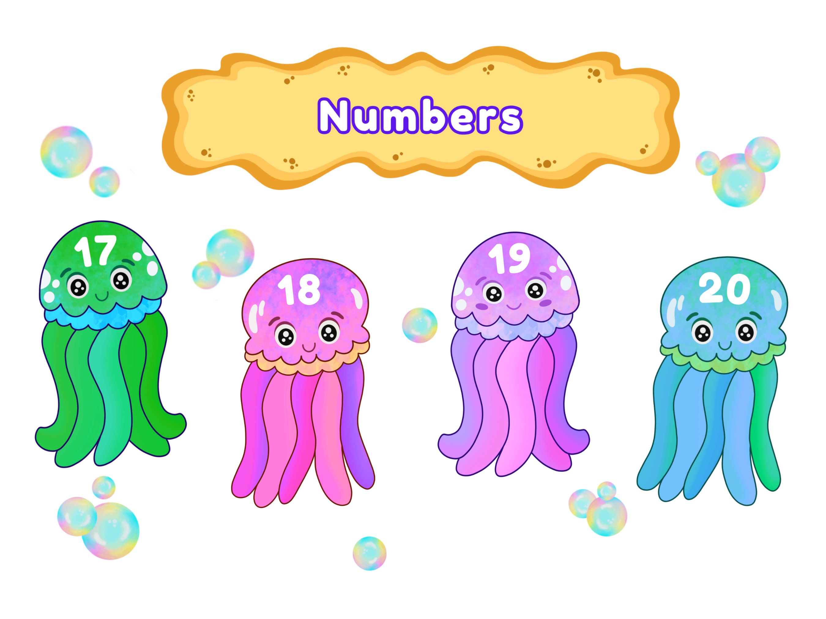 Under the Sea Classroom Decor, Ocean Class Decor, Classroom Number ...