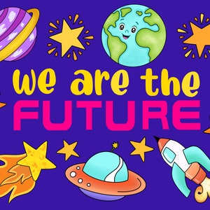 Outer Space Classroom Decor, Futuristic Decor, Space Bulletin Board ...