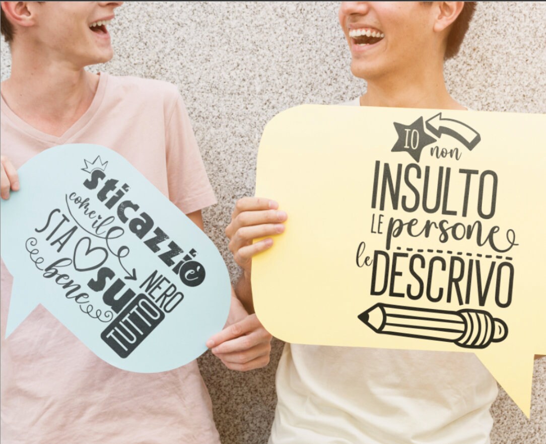 Quotes ITALY Witty Ironic SVG Bundlepng Cricut Simpatiche - Etsy