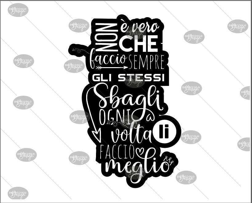 Quotes ITALY Witty Ironic SVG Bundle,png, Cricut Nice Digital ITALIAN ...