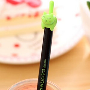 Kawaii Cat Colored Gel Pen Stationery Lover Gift Planner - Etsy UK