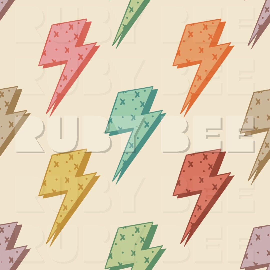 Faded Desert Bolts Seamless File, Hand Drawn Seamless Design - Etsy