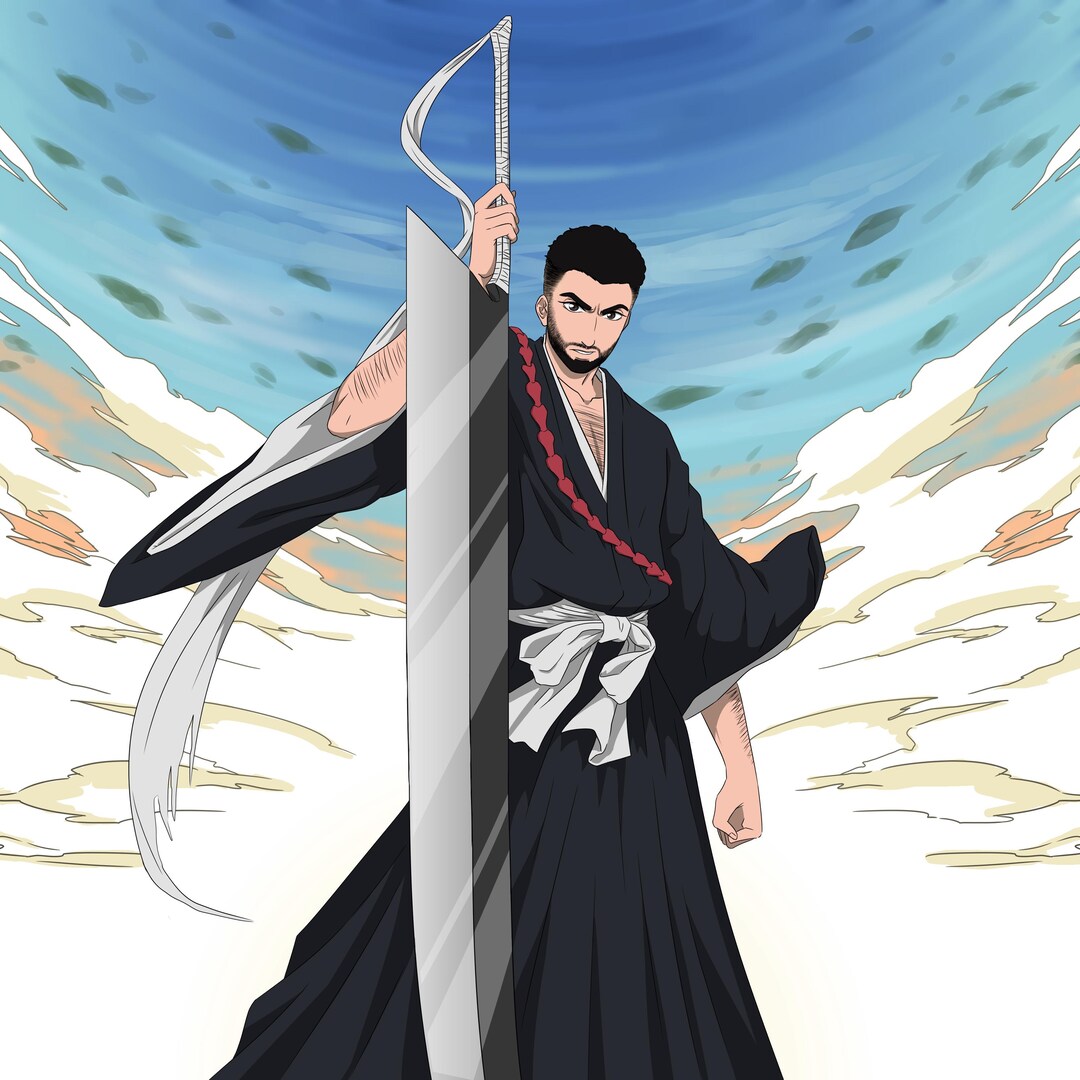 BEST SELLER! Personalized Bleach,aot,avatar,jujutsu Anime Portrait ...
