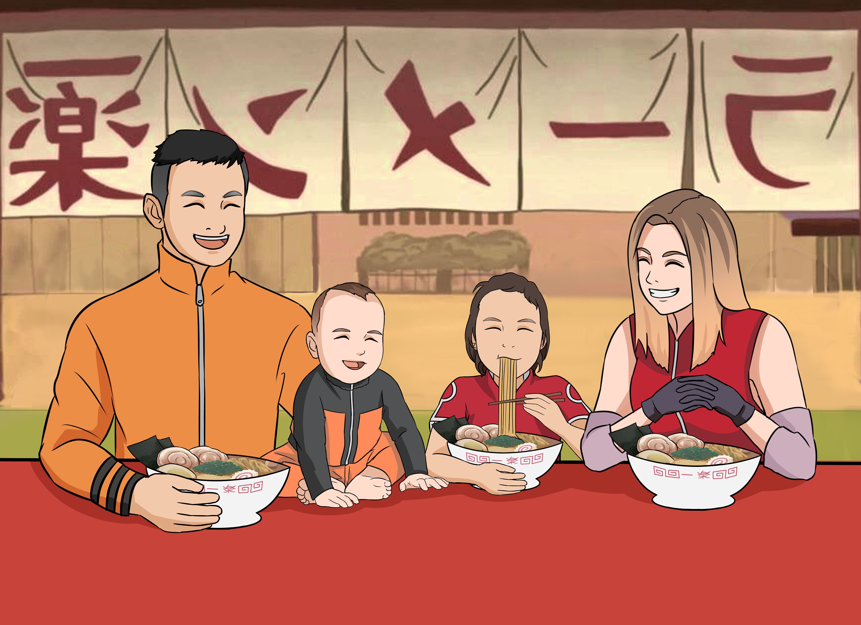 CUSTOM ANIME PORTRAIT Personalized Anime Personalized Gift | Etsy