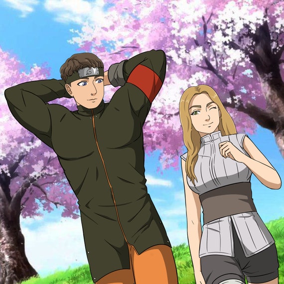 CUSTOM ANIME PORTRAIT Personalized Anime Personalized Gift | Etsy