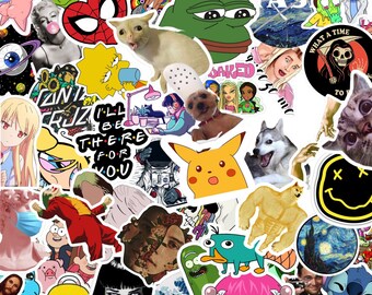Random Sticker Pack | Etsy
