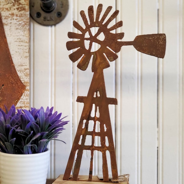 Metal Windmill - Etsy