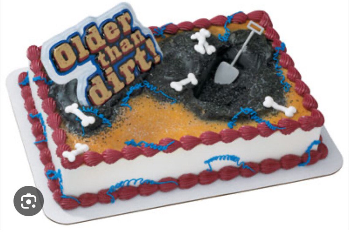 Cake Topper, Decoset, Cake for Older Person, Milestone Birthday, 40th ...