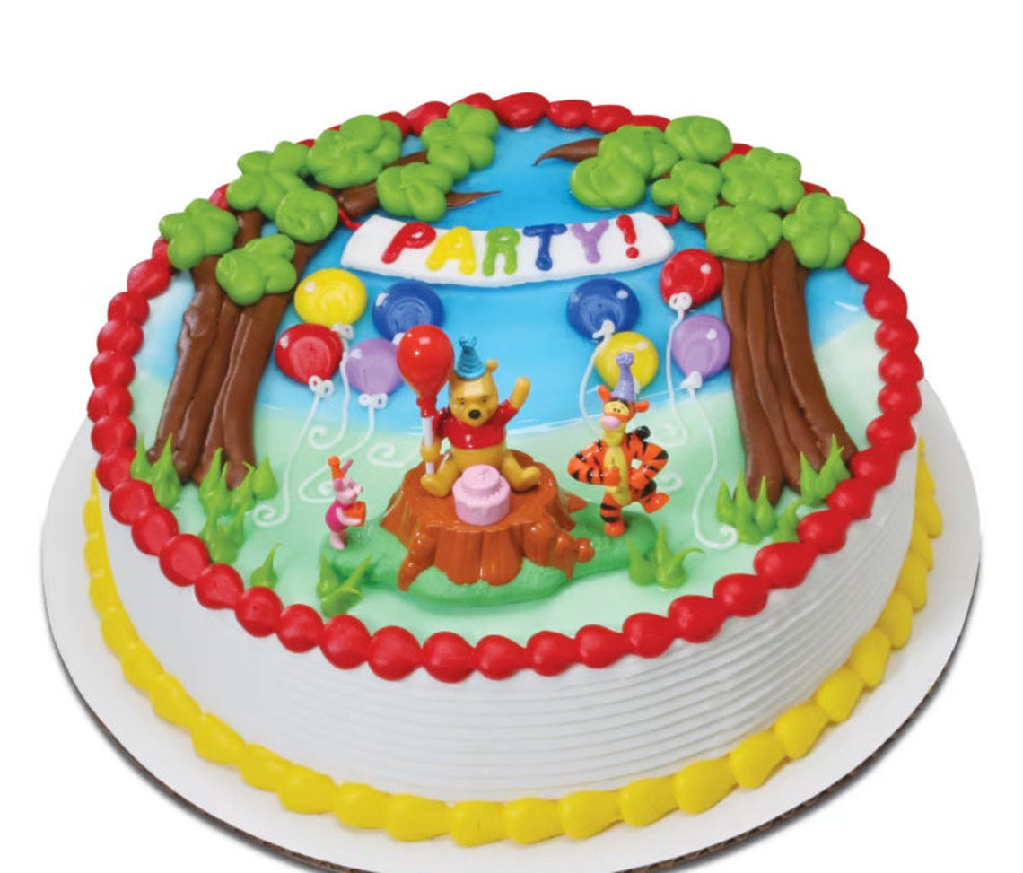 Winnie the Pooh Cake Topper, Decoset, Birthday Cake Topper, Tigger ...