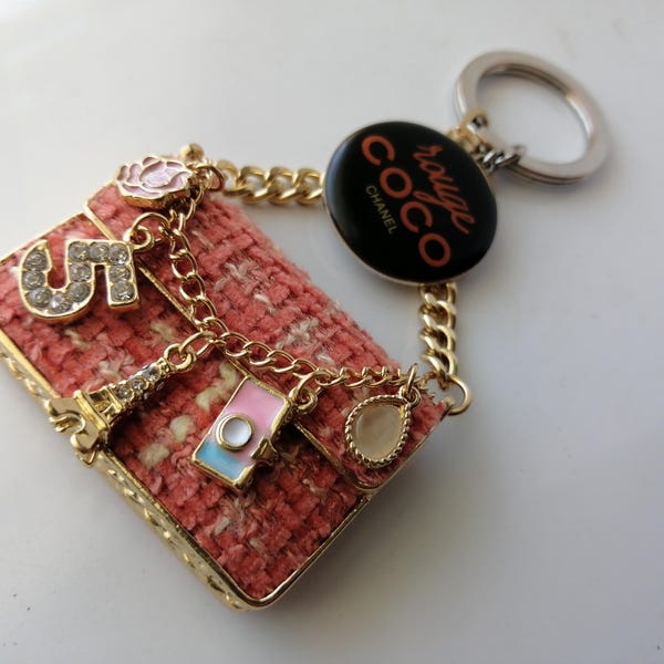 Chanel Keychain - Etsy