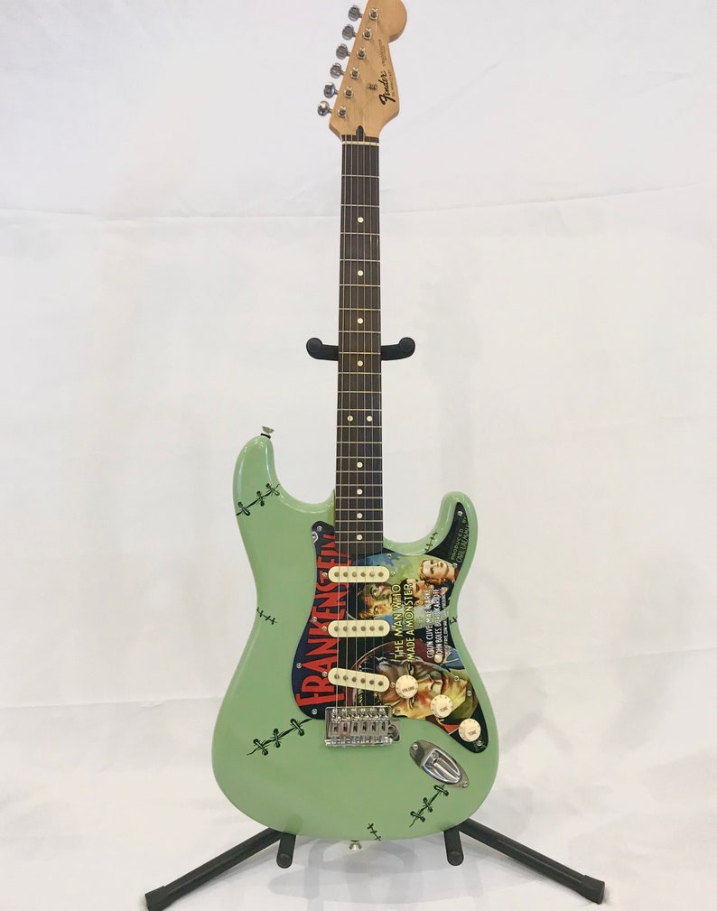The Frankenstein Custom Franken-stratocaster - Etsy