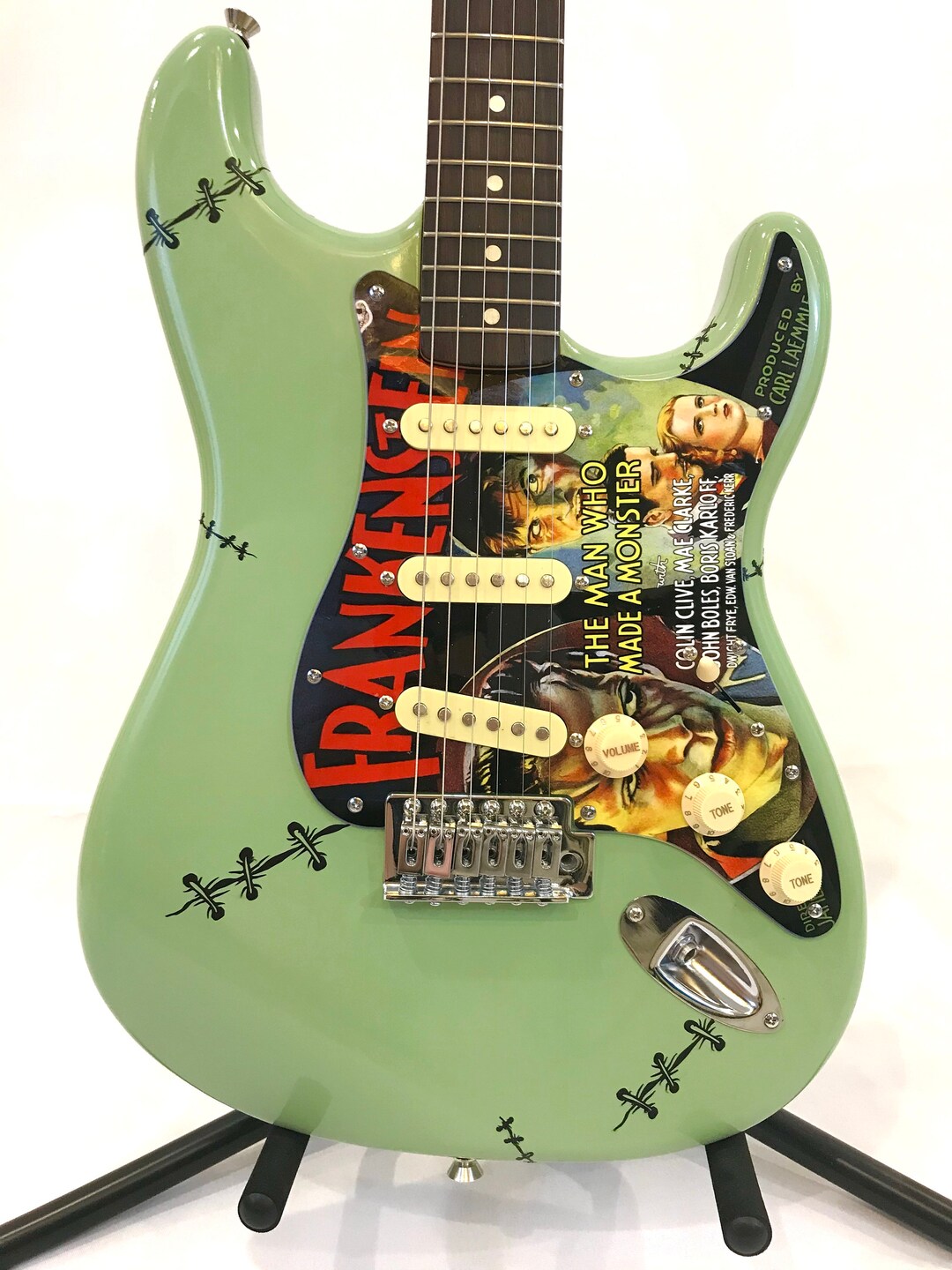 The Frankenstein Custom Franken-stratocaster - Etsy