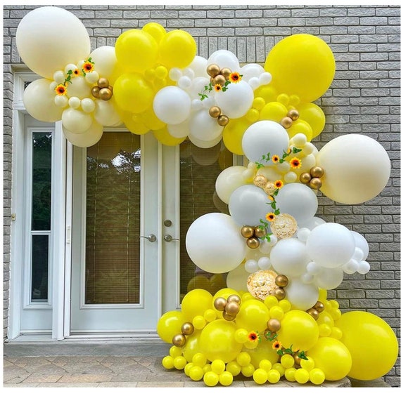102X Yellow Arch Balloon Garland Yellow Balloons Yellow | Etsy